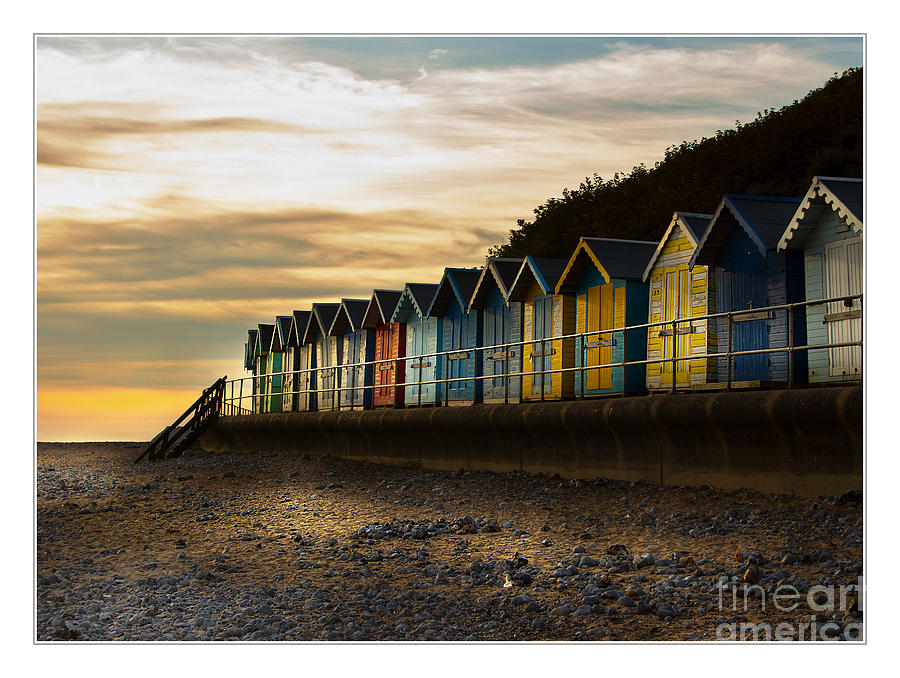 Bathing Huts Photograph by Nick Eagles | Fine Art America