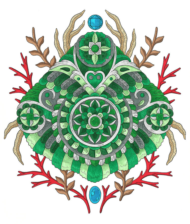 Bc Big Shell - Color Digital Art by Filippo Cardu - Fine Art America