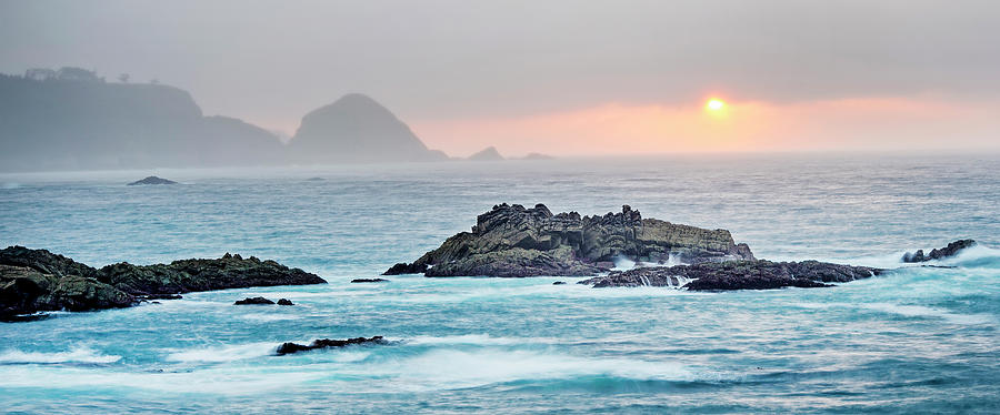 Beach With Rocks Digital Art by Pete Goding - Fine Art America