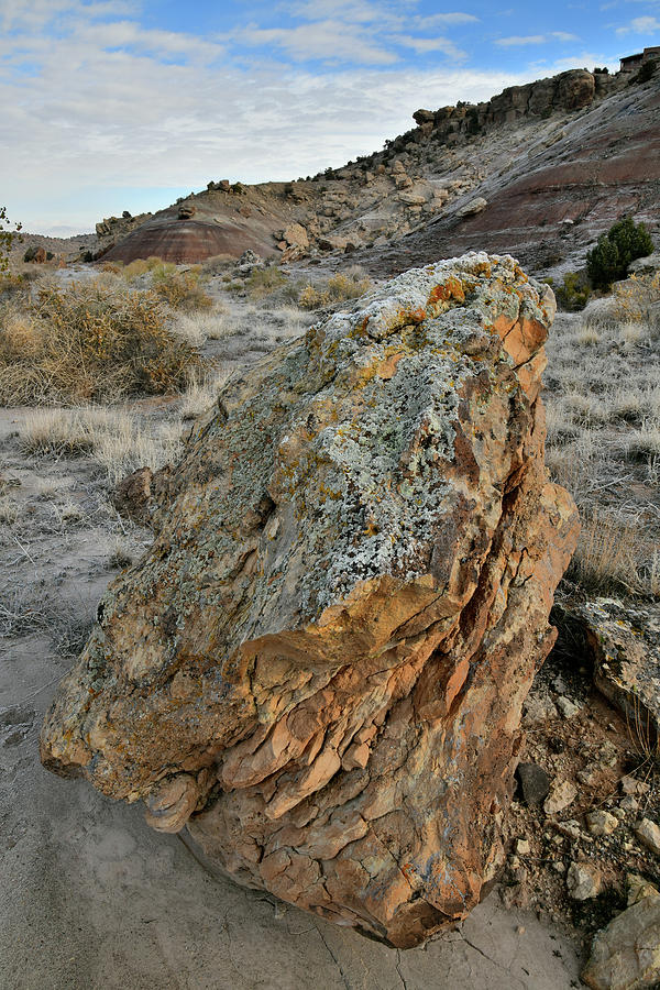 Beautiful Boulder beneath Ruby Mountain Photograph by Ray Mathis - Fine ...