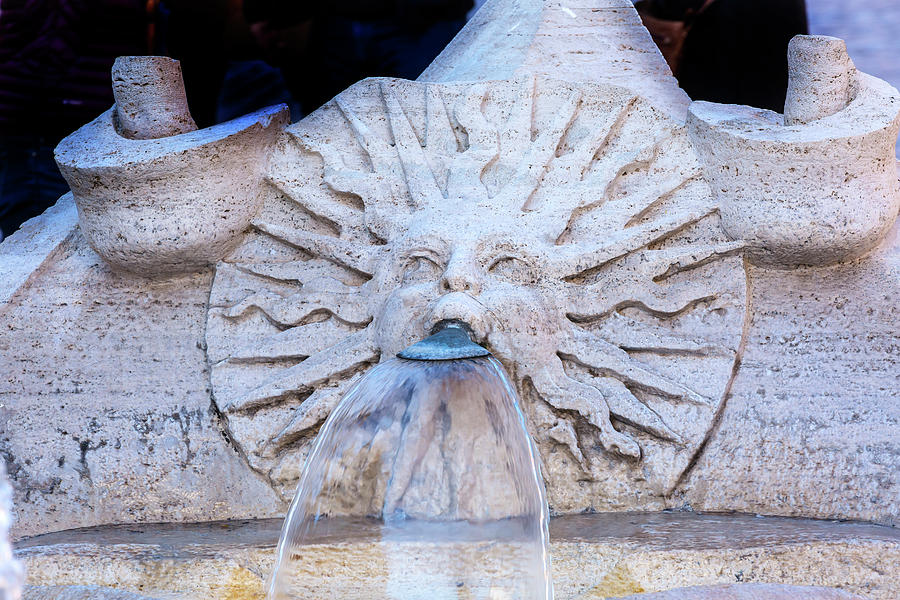 Bernini Sinking Ugly Boat Fountain Photograph by William Perry - Pixels