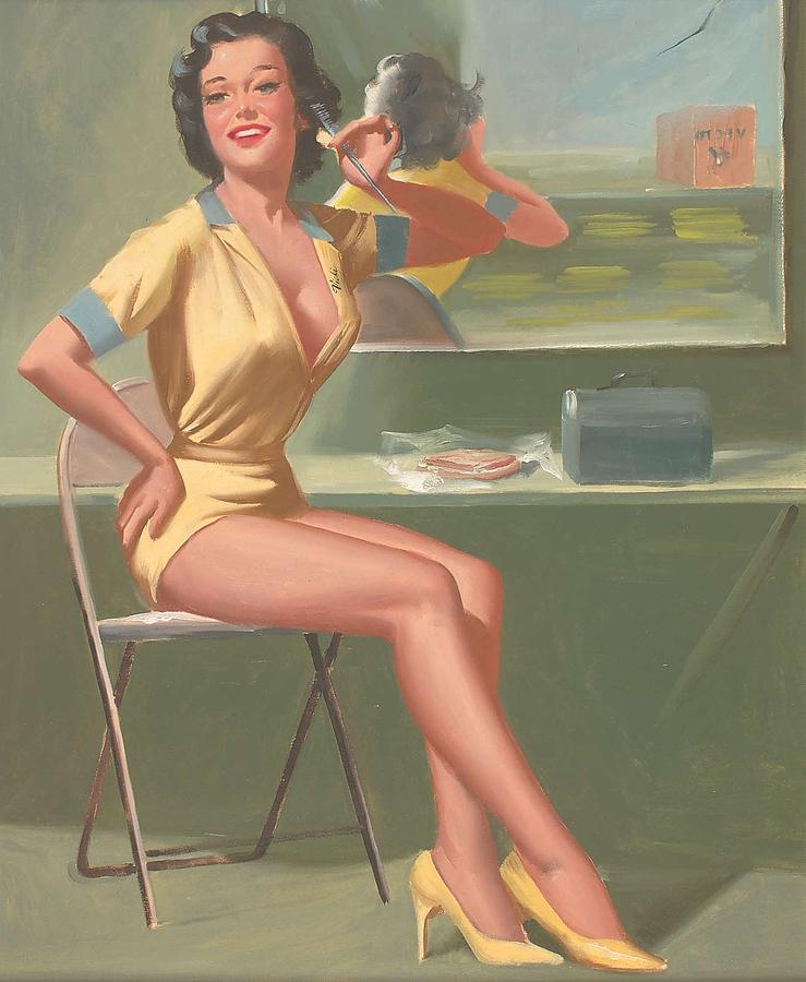 Bill Medcalf Original Art Long Legged Beauty Photograph By Redemption