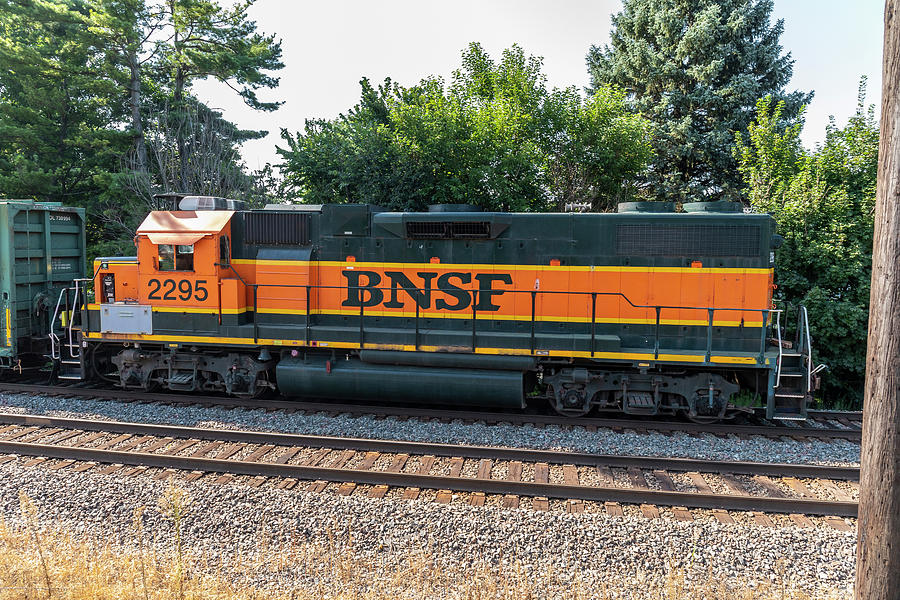BNSF Train 2295 A Photograph by John Brueske - Fine Art America