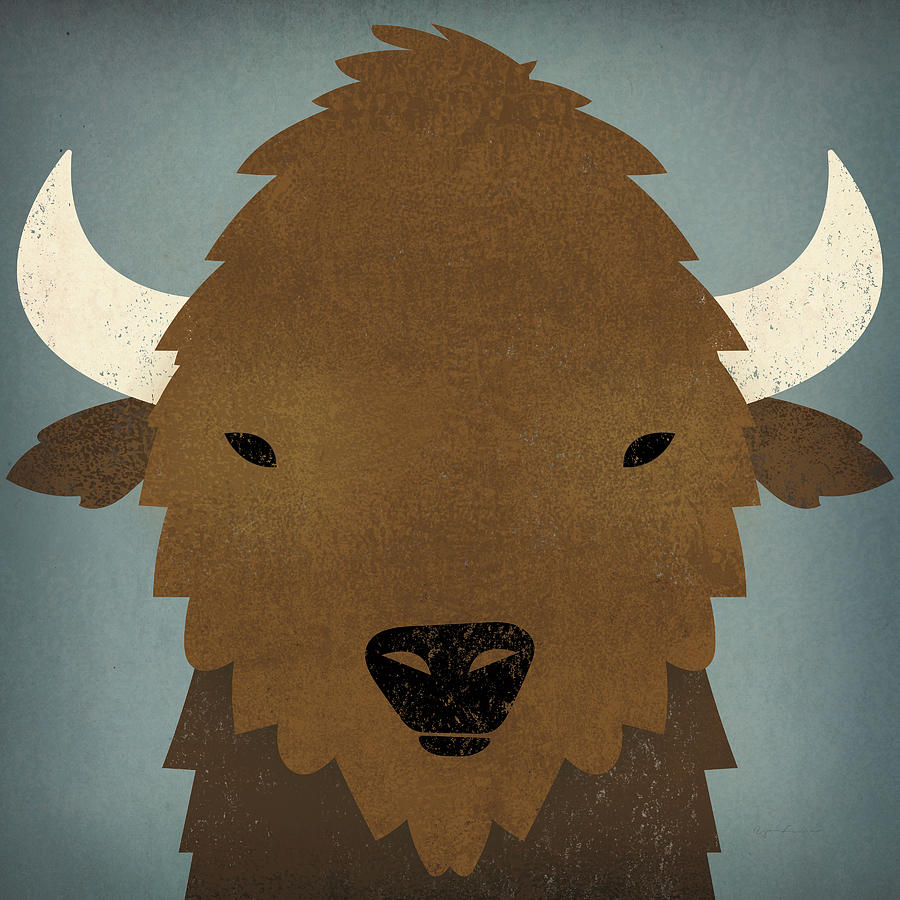 Buffalo II Painting by Ryan Fowler - Fine Art America