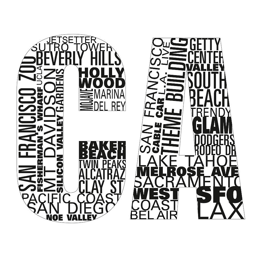 Ca Type I Digital Art by Sd Graphics Studio - Pixels