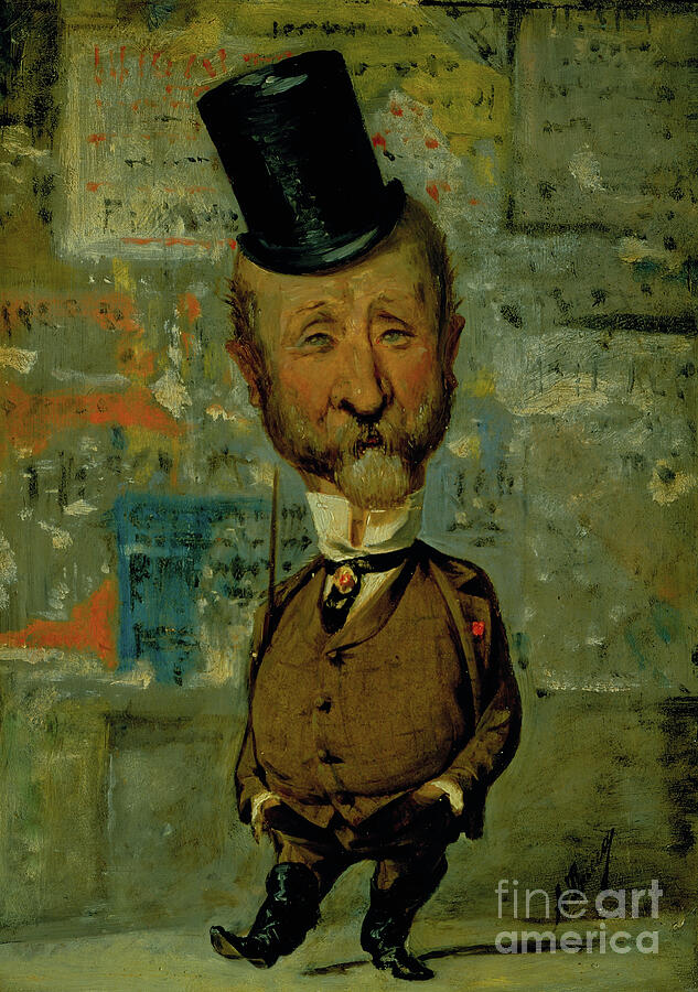 Caricature Of Carlo Lorenzini Painting by Angiolo Tricca - Pixels Merch