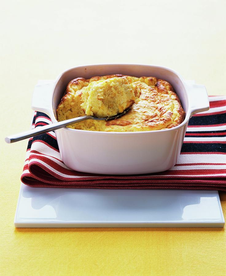 Cheddar-corn Spoon Bread Photograph by Clive Streeter - Fine Art America