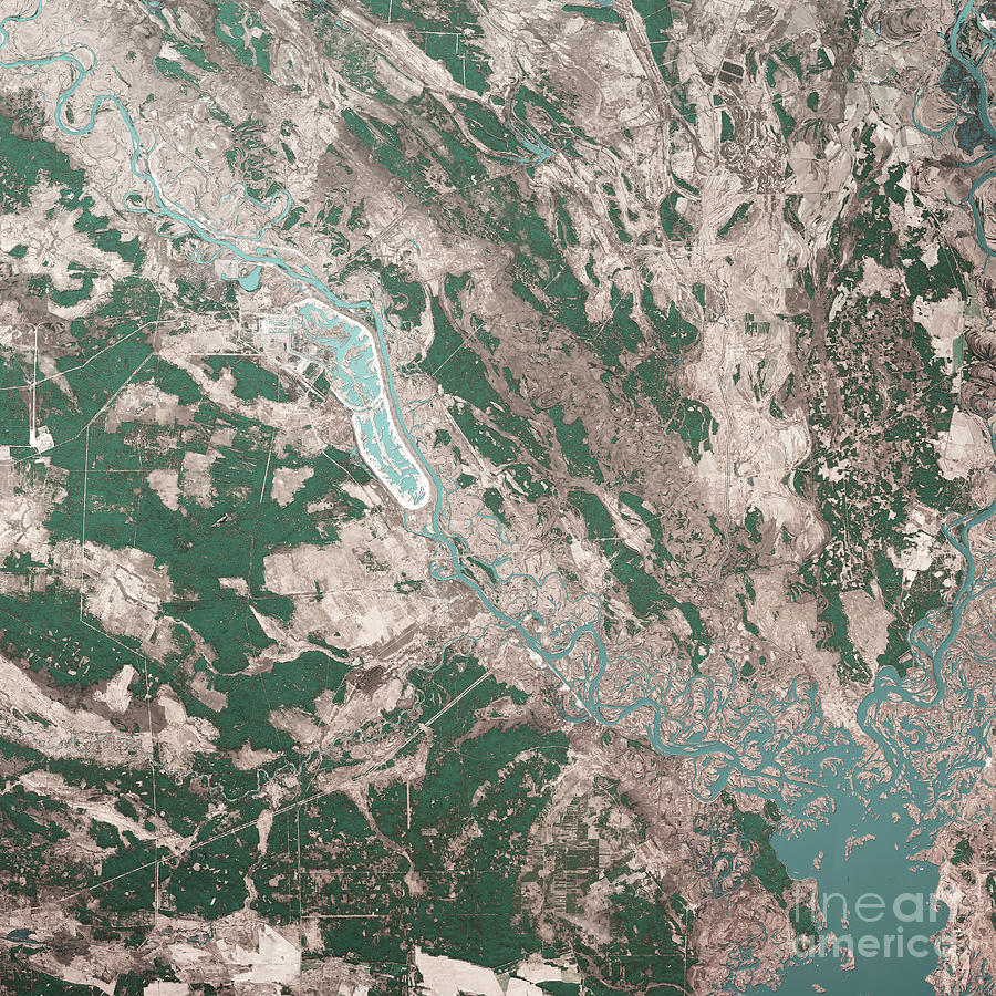 Chernobyl Pripyat River Ukraine 3D Render Aerial Top View Apr 20 by ...