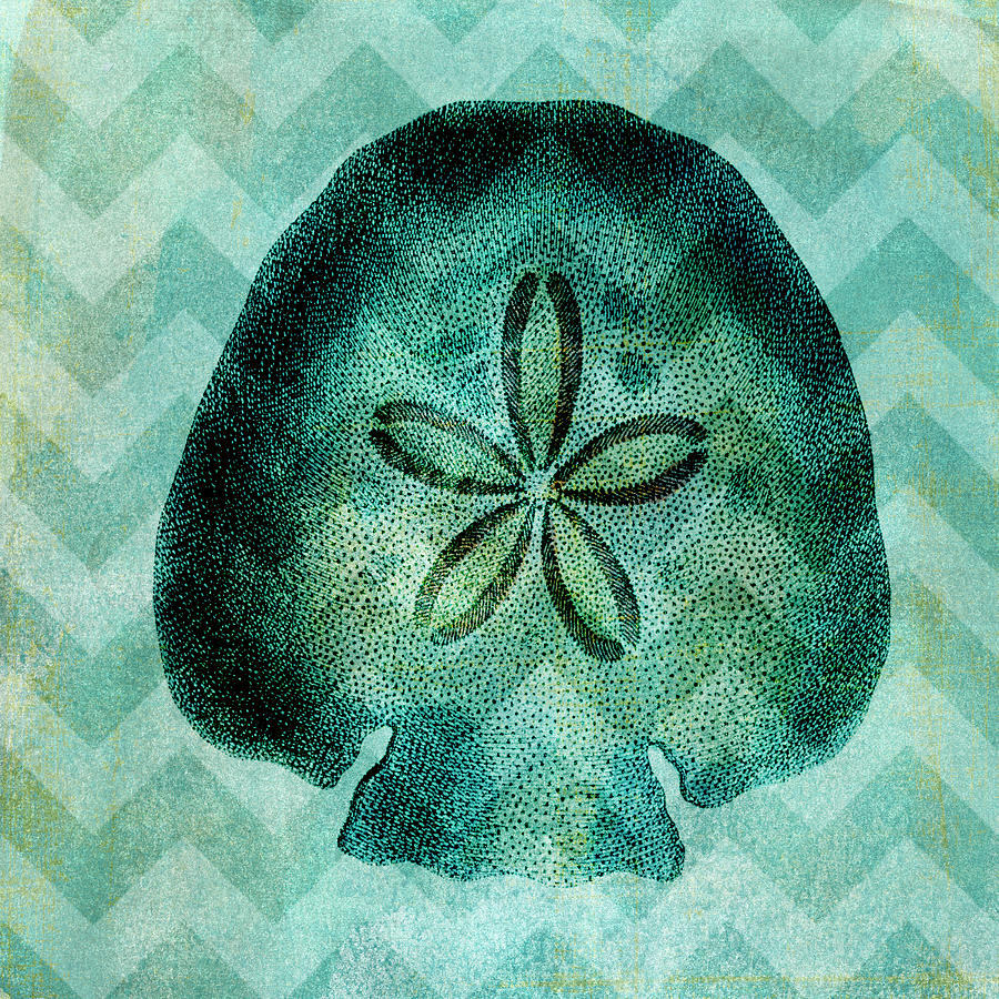 Chevron Shell Vi Painting by Vision Studio - Fine Art America