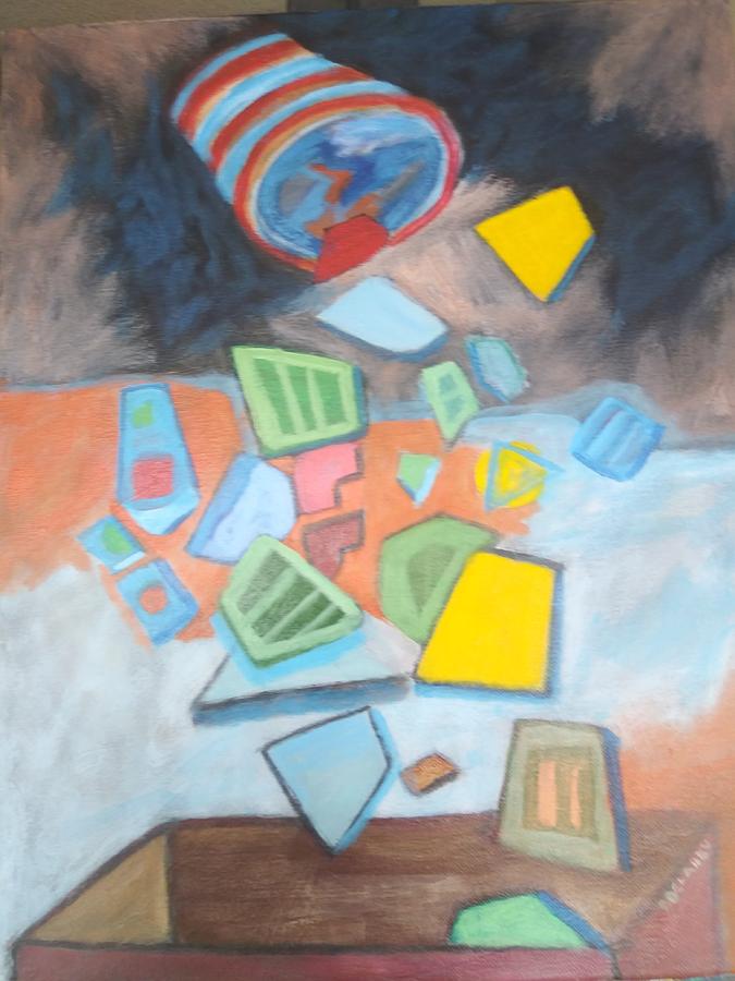 Clearing data Painting by David Delaney - Fine Art America