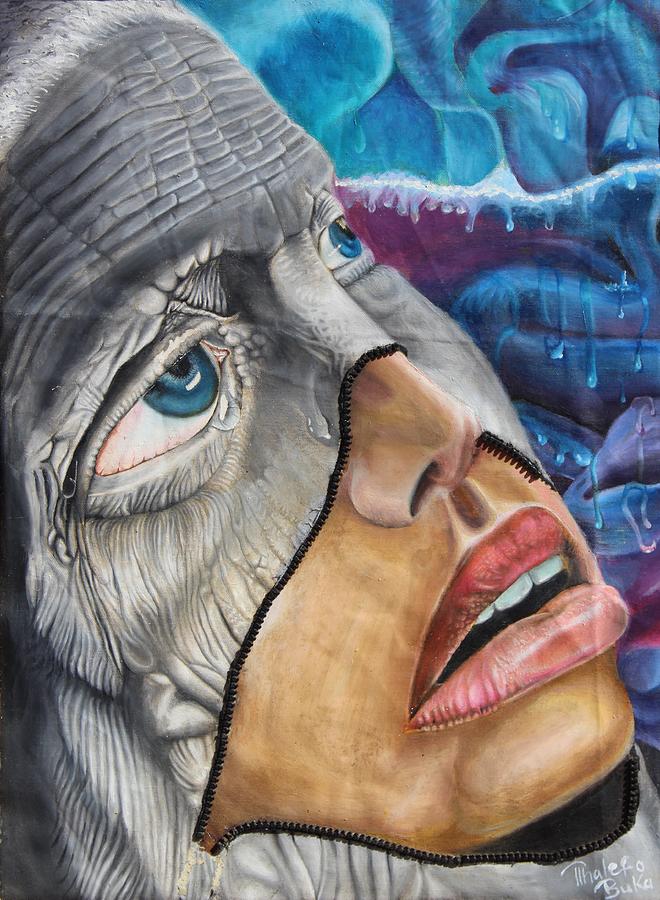 Coin Faces Painting by Tlhalefo Buka - Fine Art America