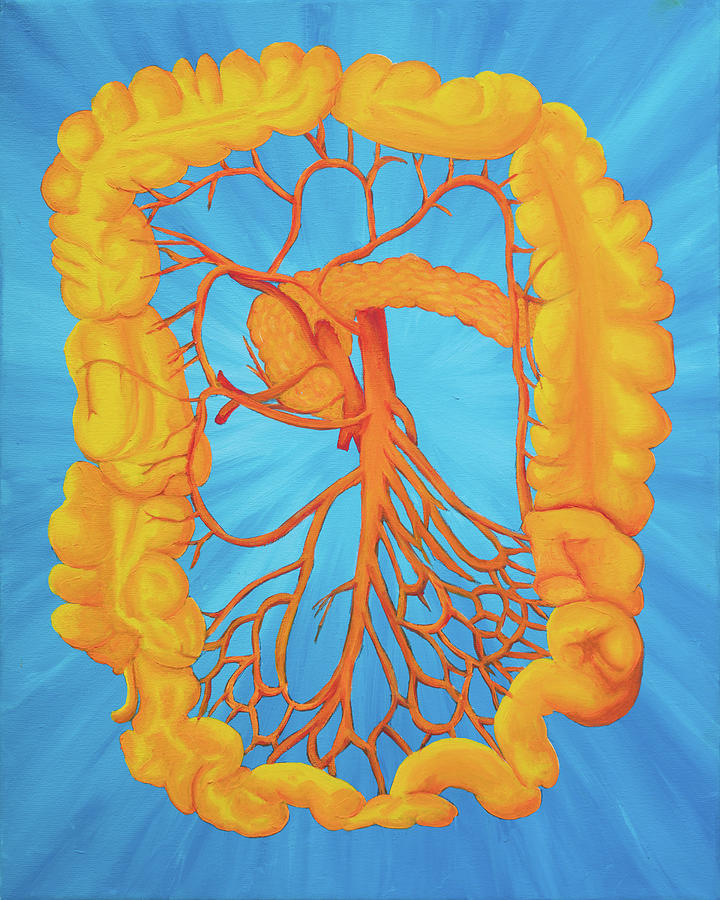 Colon Painting by Jennifer Johnson - Fine Art America