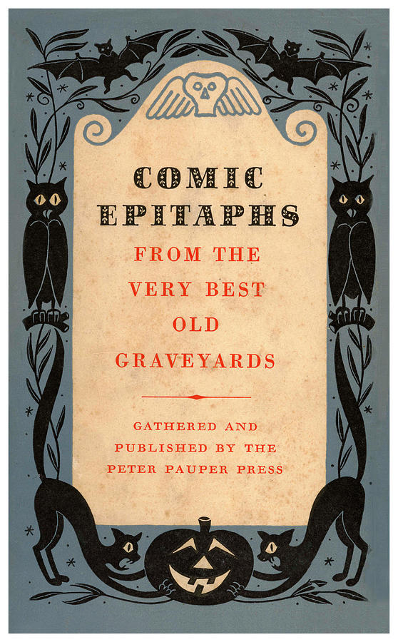 Comic Epitaphs Painting by Unknown - Fine Art America