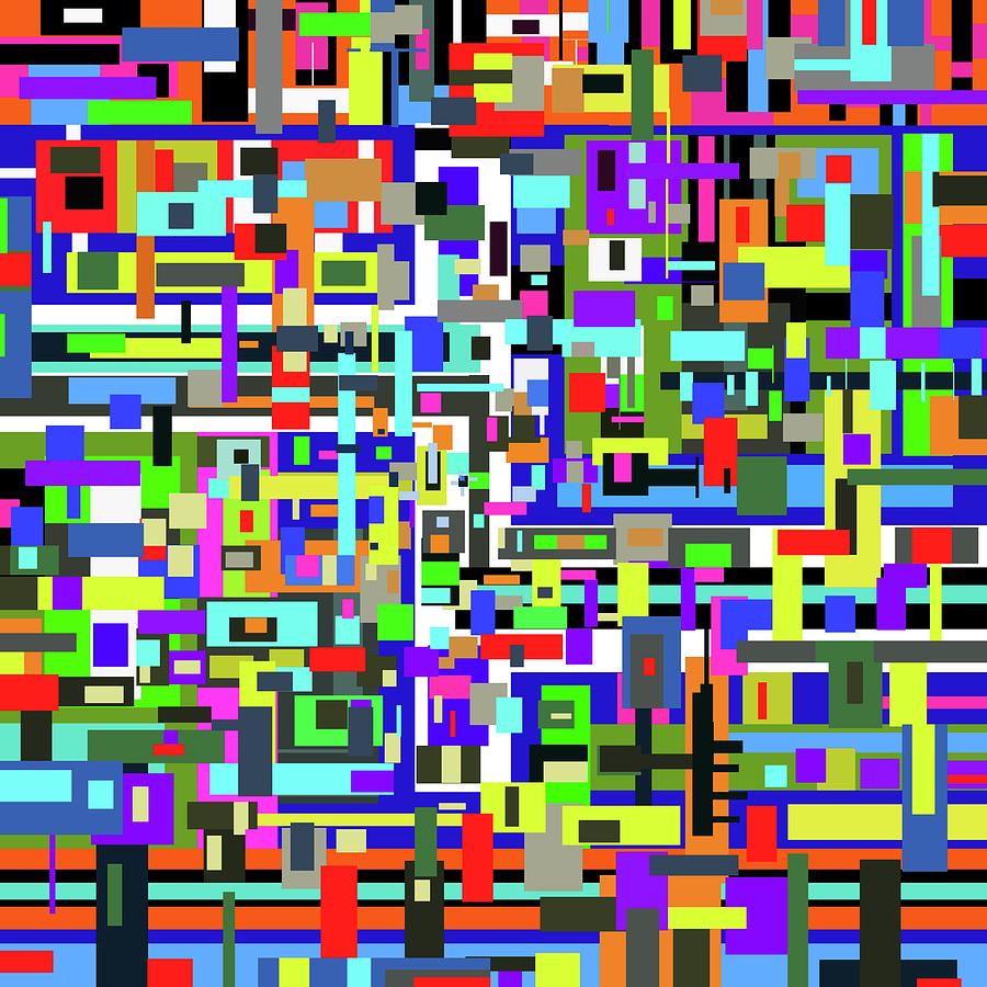 Congested Mixed Media by Steve Martin | Fine Art America