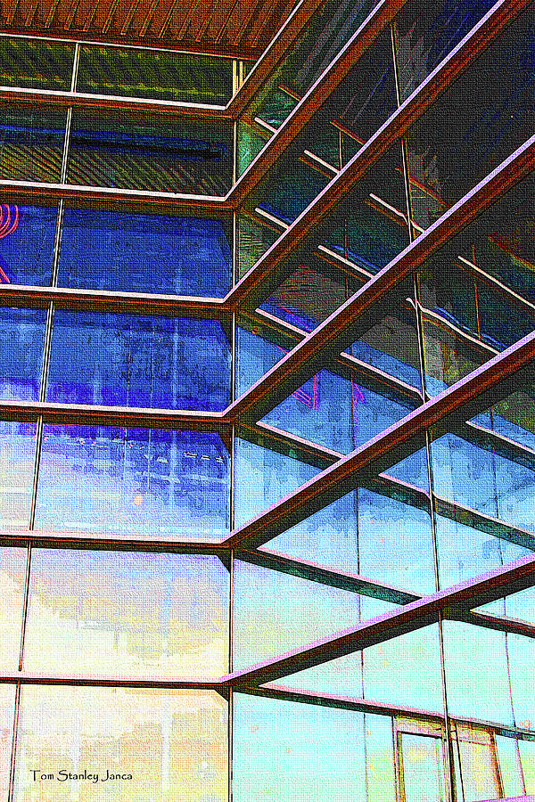 Construction Reflection Digital Art by Tom Janca - Fine Art America