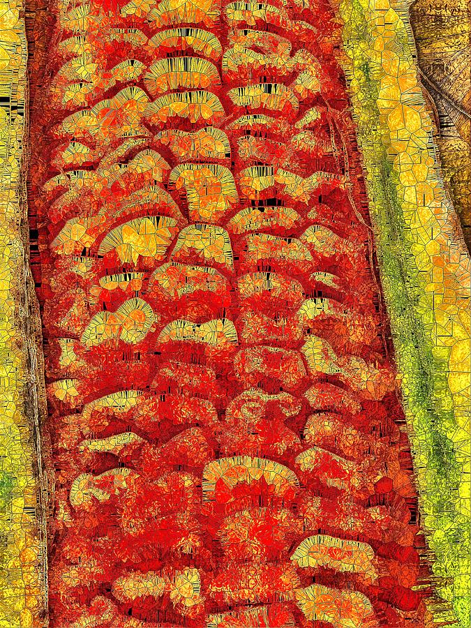 Corn Kernels Abstract Digital Art by Mo Barton - Fine Art America