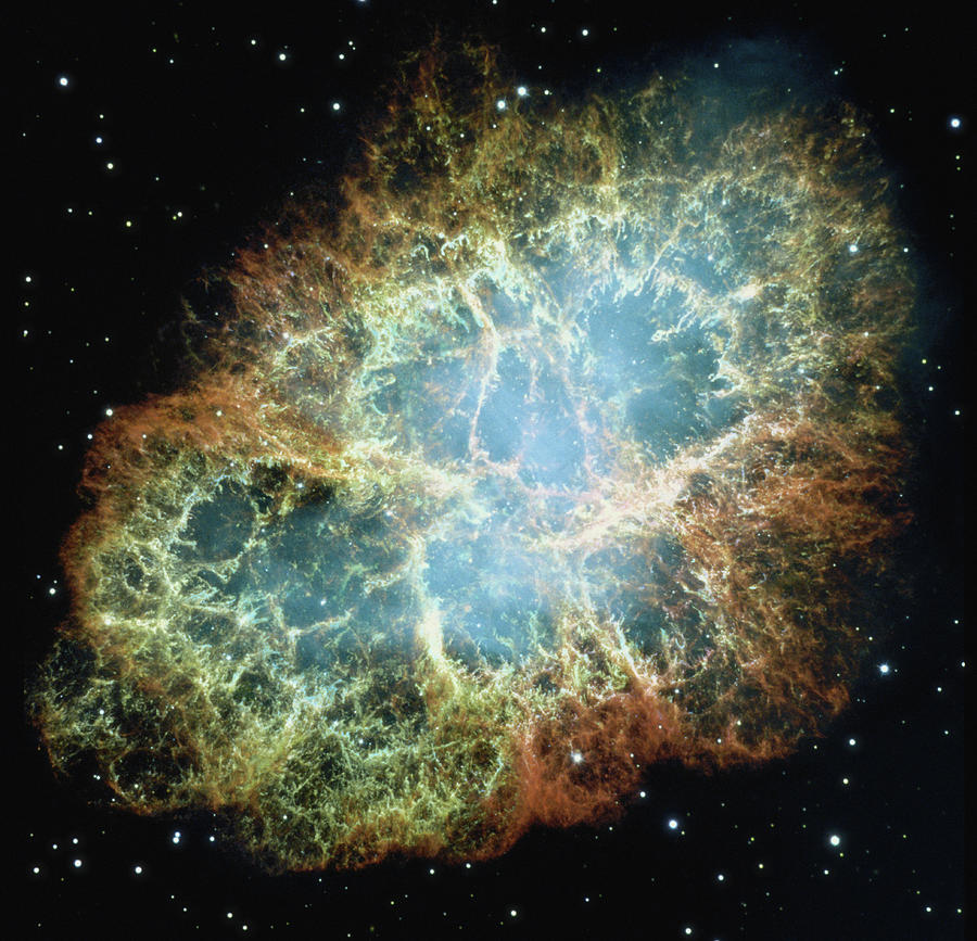 Crab Nebula Exploding Star by Stocktrek