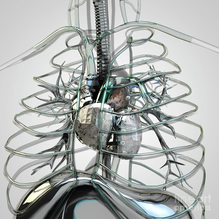 Cybernetic Structures by Science Photo Library