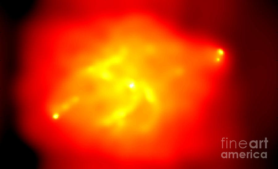 Cygnus A Galaxy Photograph by Nasa/science Photo Library - Pixels