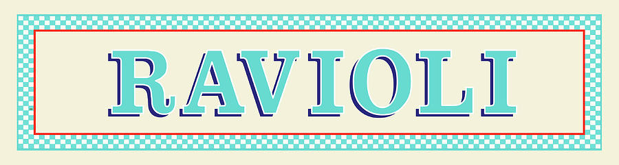 D100079_ravioli Digital Art by Retroplanet - Fine Art America