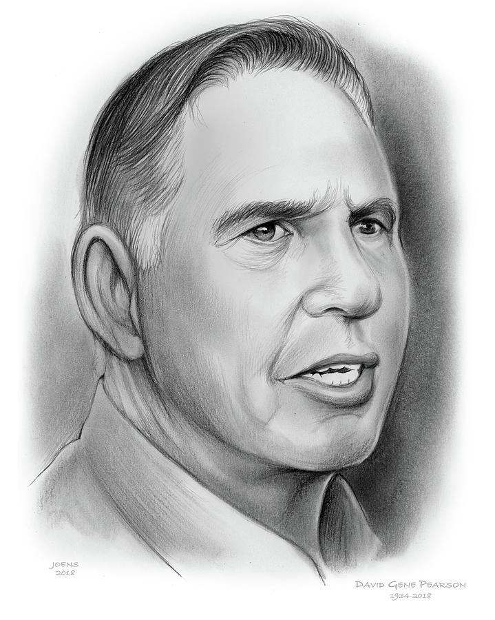 David Pearson Drawing by Greg Joens - Fine Art America