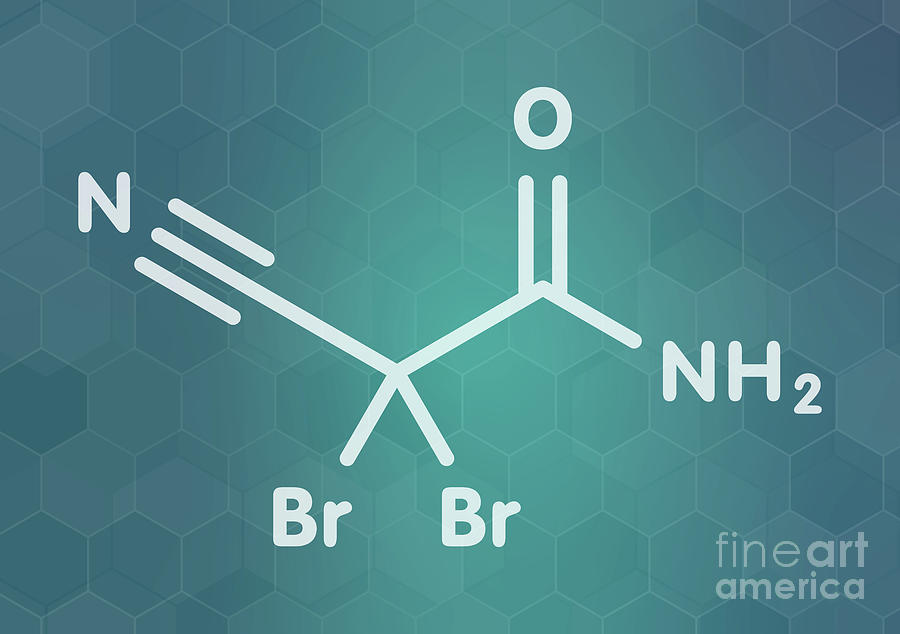 Dbnpa Biocide Molecule Photograph by Molekuul/science Photo Library ...