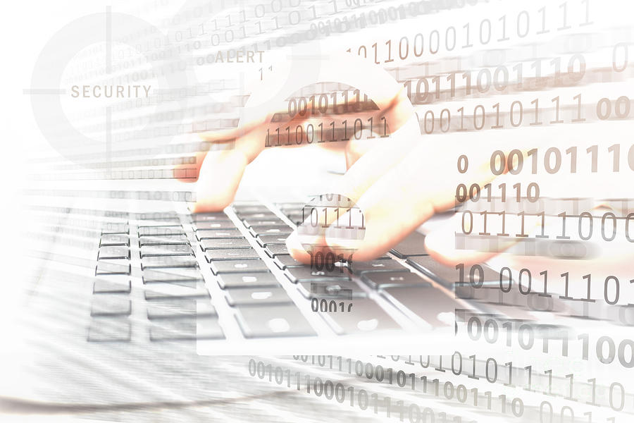 Digital security concept Photograph by Wdnet Studio - Pixels