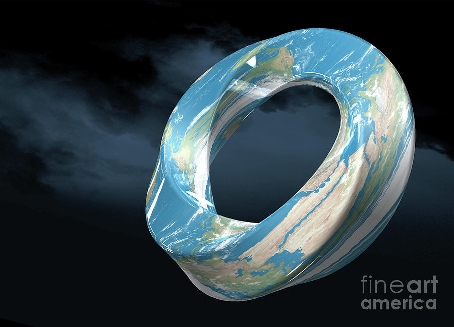 Distorted Earth Photograph By Victor Habbick Visionsscience Photo