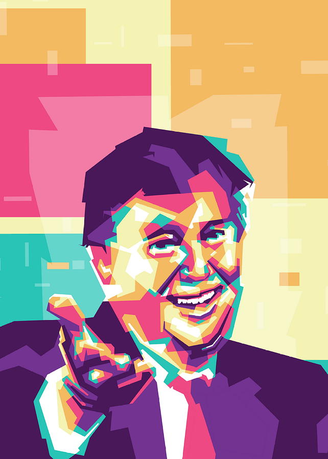 Donald trump in wpap Digital Art by Syaiful Artwork - Fine Art America