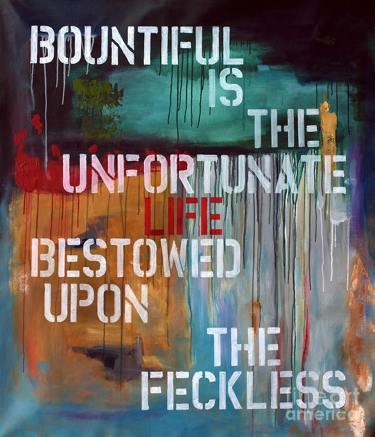 Don't Be Feckless Painting by David Hinds - Fine Art America