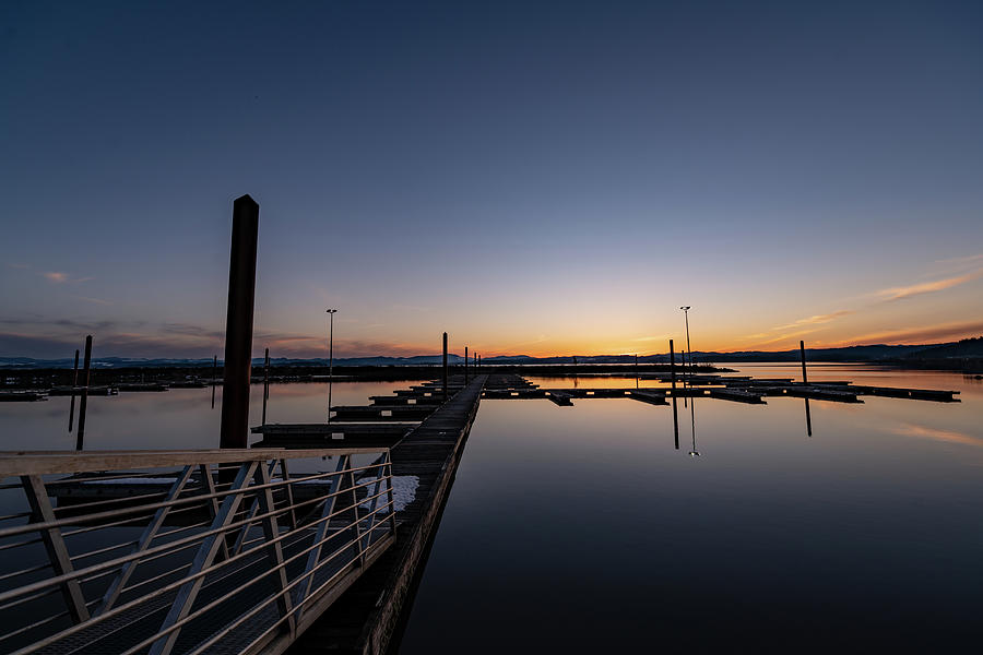 Down the Dock Photograph by Daniel Pace - Fine Art America