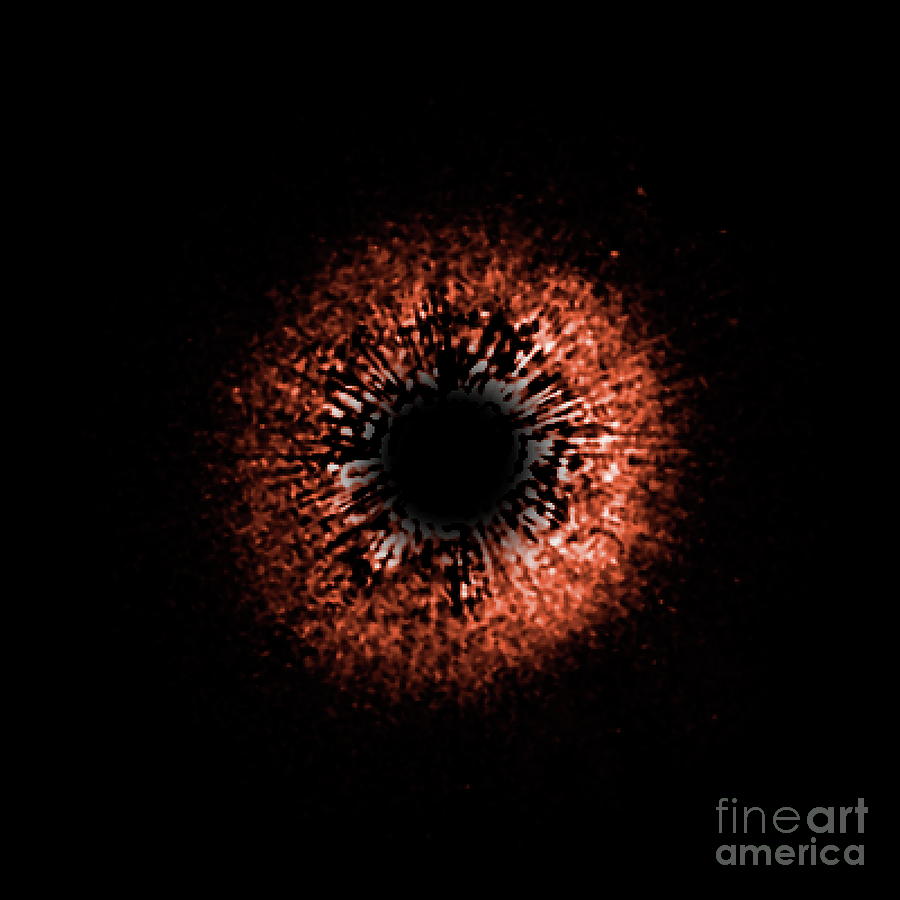 Dust Disc Around Hd 107146 Photograph by Science Photo Library - Pixels