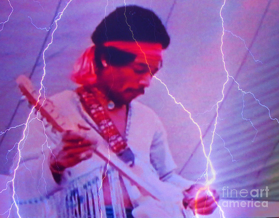 Electric Hendrix Photograph by Pd - Fine Art America