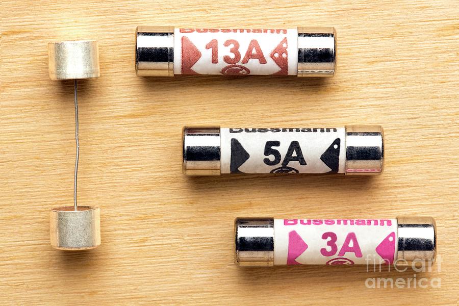 Electrical Fuses Photograph by Martyn F. Chillmaid/science Photo ...
