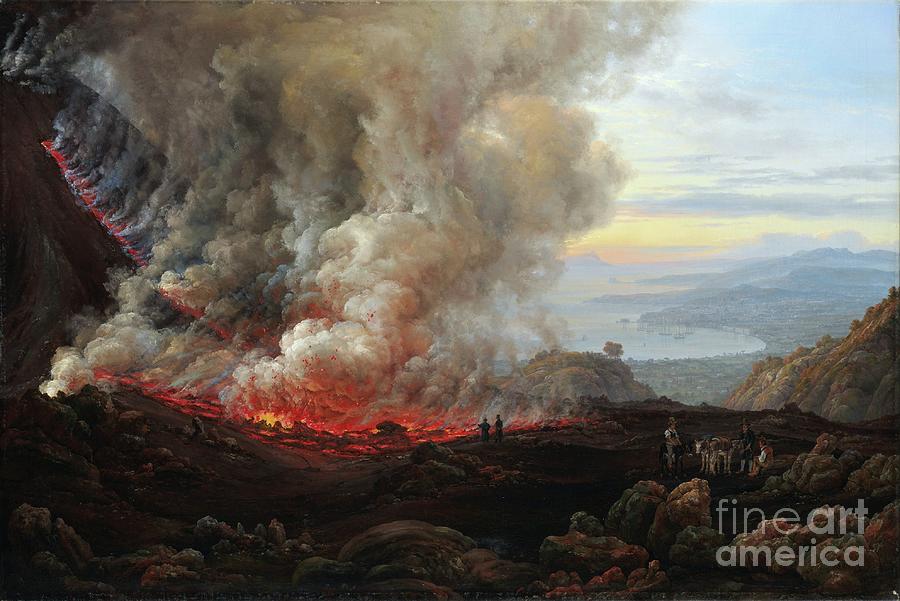 Eruption Of Vesuvius Photograph by Metropolitan Museum Of Art/science ...