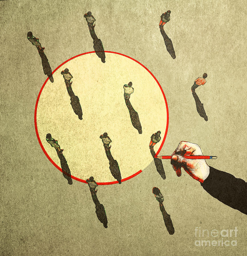 Exclusion Of People From Society Photograph by Fanatic Studio / Science ...