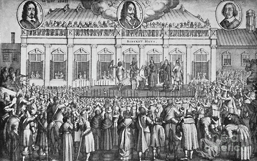 Execution Of Charles I, C1649, 1903 by Print Collector
