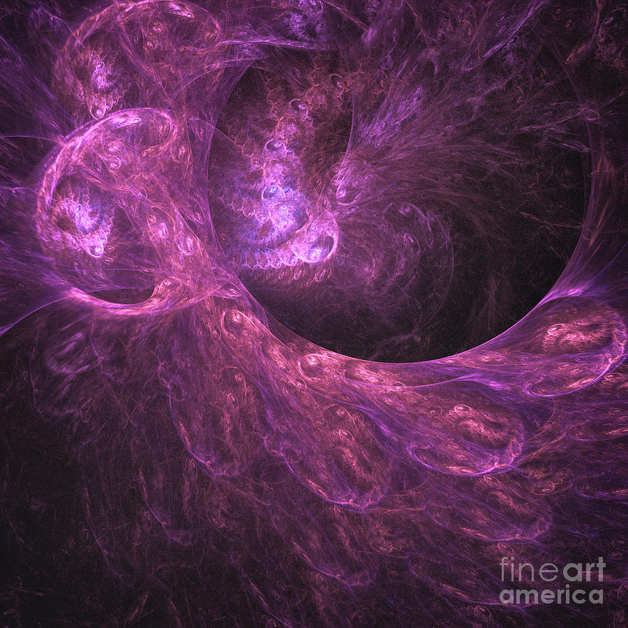 Fancy Bubble Vortex Digital Art by Elisabeth Lucas - Fine Art America