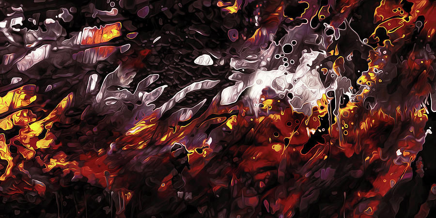 Fiery Monster Digital Art by Martin Hroch - Fine Art America