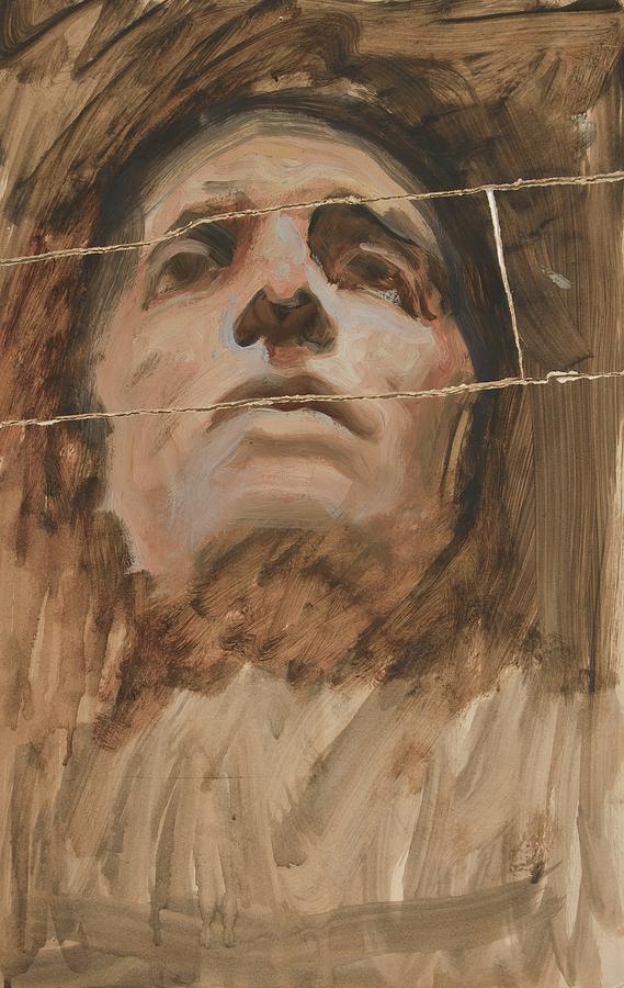 Figure Study Painting by Edwin Austin Abbey - Fine Art America