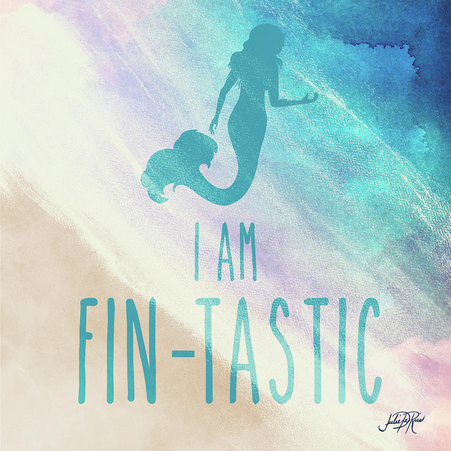 Fin-tastic Painting by Julie Derice - Pixels