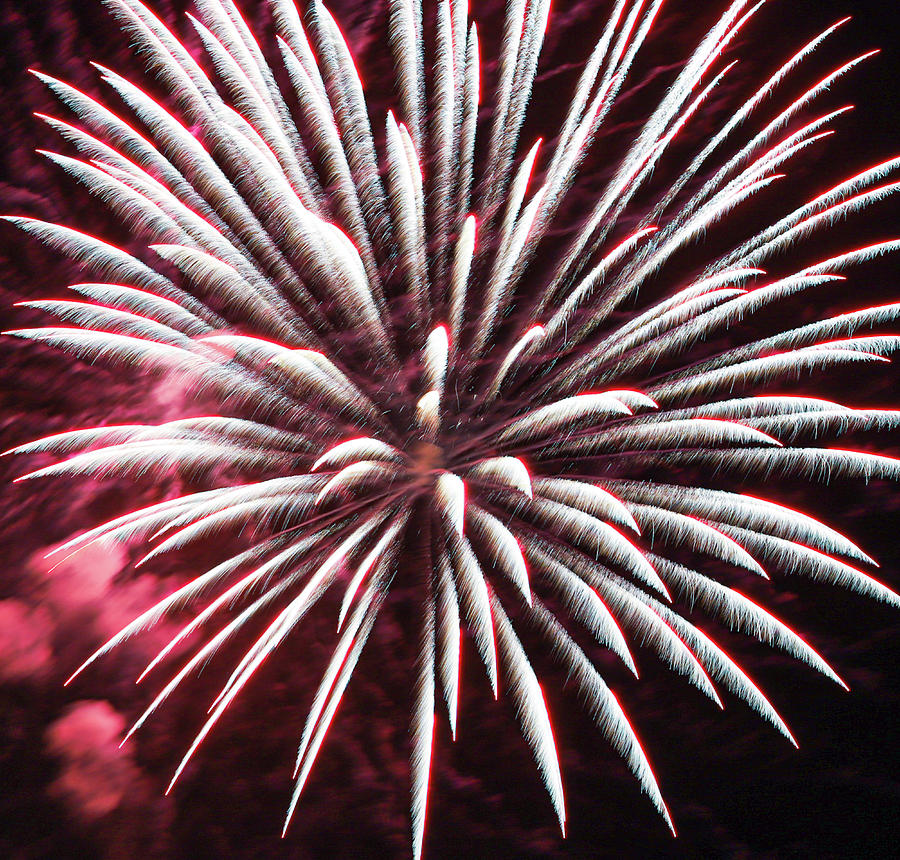 Fireworks 6 Photograph by Sue Zeigler - Fine Art America