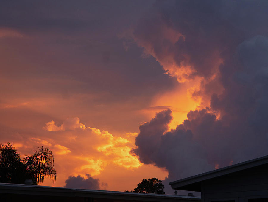 Firey sky Photograph by Jane Luxton | Pixels