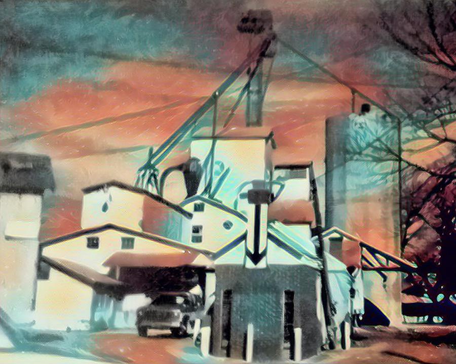 Fishers Elevator Digital Art by Mark Rouse - Fine Art America