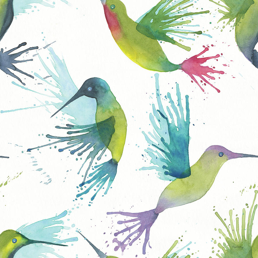 Flit Pattern I Painting by Elyse Deneige - Fine Art America