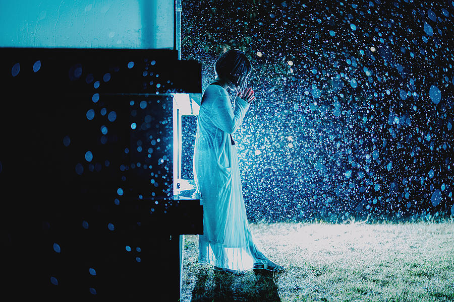 Flower Of Raindrops Photograph by Jun Hazuki | Fine Art America