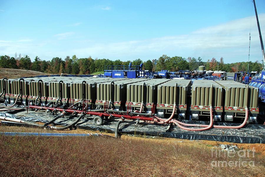 Fracking Water Storage Photograph by Bill Cunningham/us Geological ...