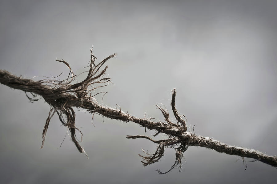 Frayed String Digital Art by Dan Brownsword - Pixels