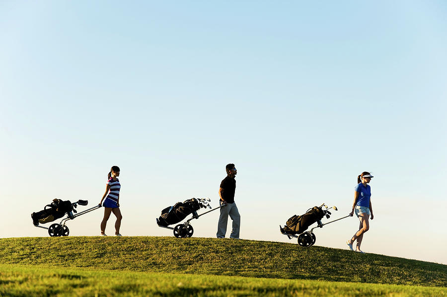 Friends Golfing by Jason v