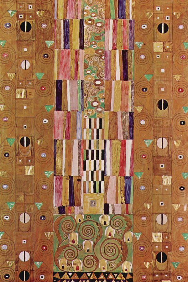 Frieze Painting by Gustav Klimt - Fine Art America